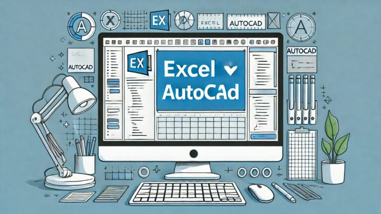 EXCEL × AutoCAD Index | Small Steps Coding