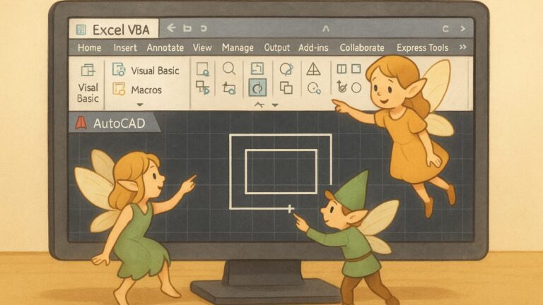 Excel Vbaを使ってautocadに文字を挿入する方法 Small Steps Coding